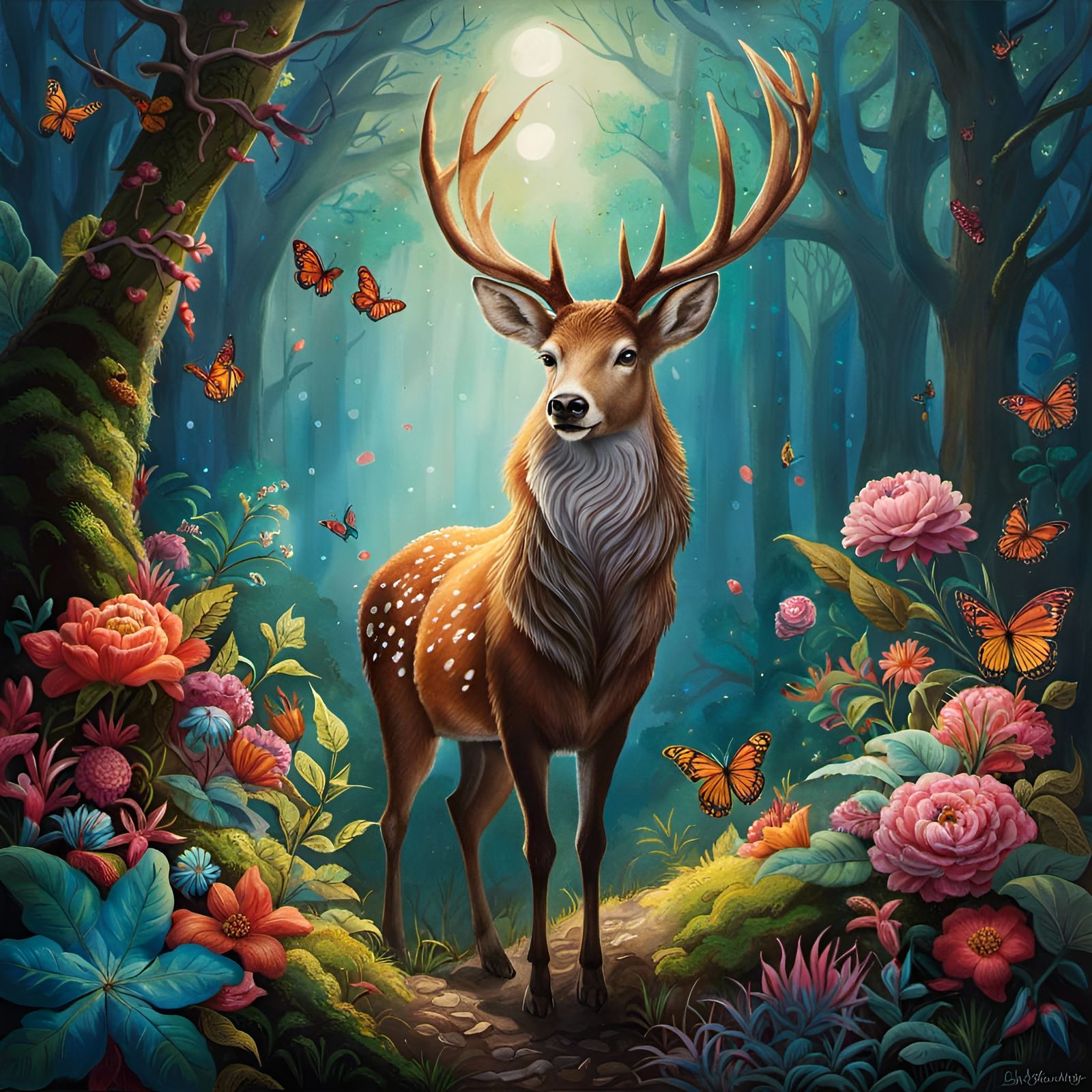 Whispers & Tales of "The Glorious Wild" - AI Generated Artwork ...