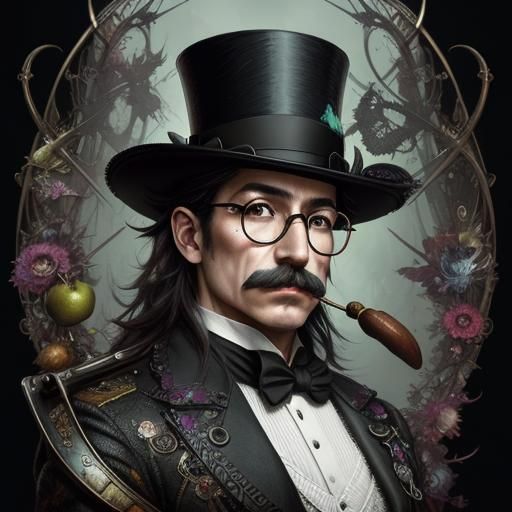 pear man with glasses - AI Generated Artwork - NightCafe Creator