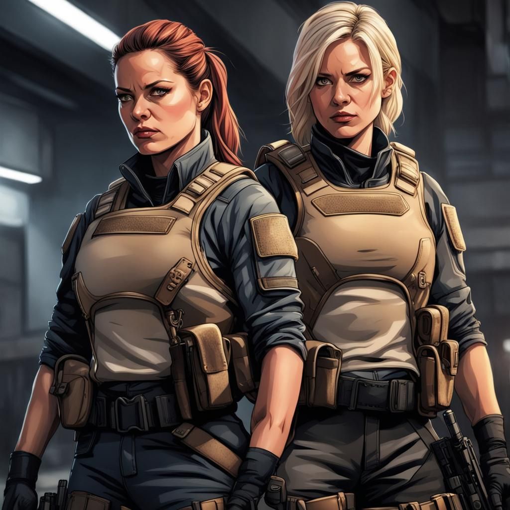 Two PMC operators ready to deploy on the field to locate and assist ...