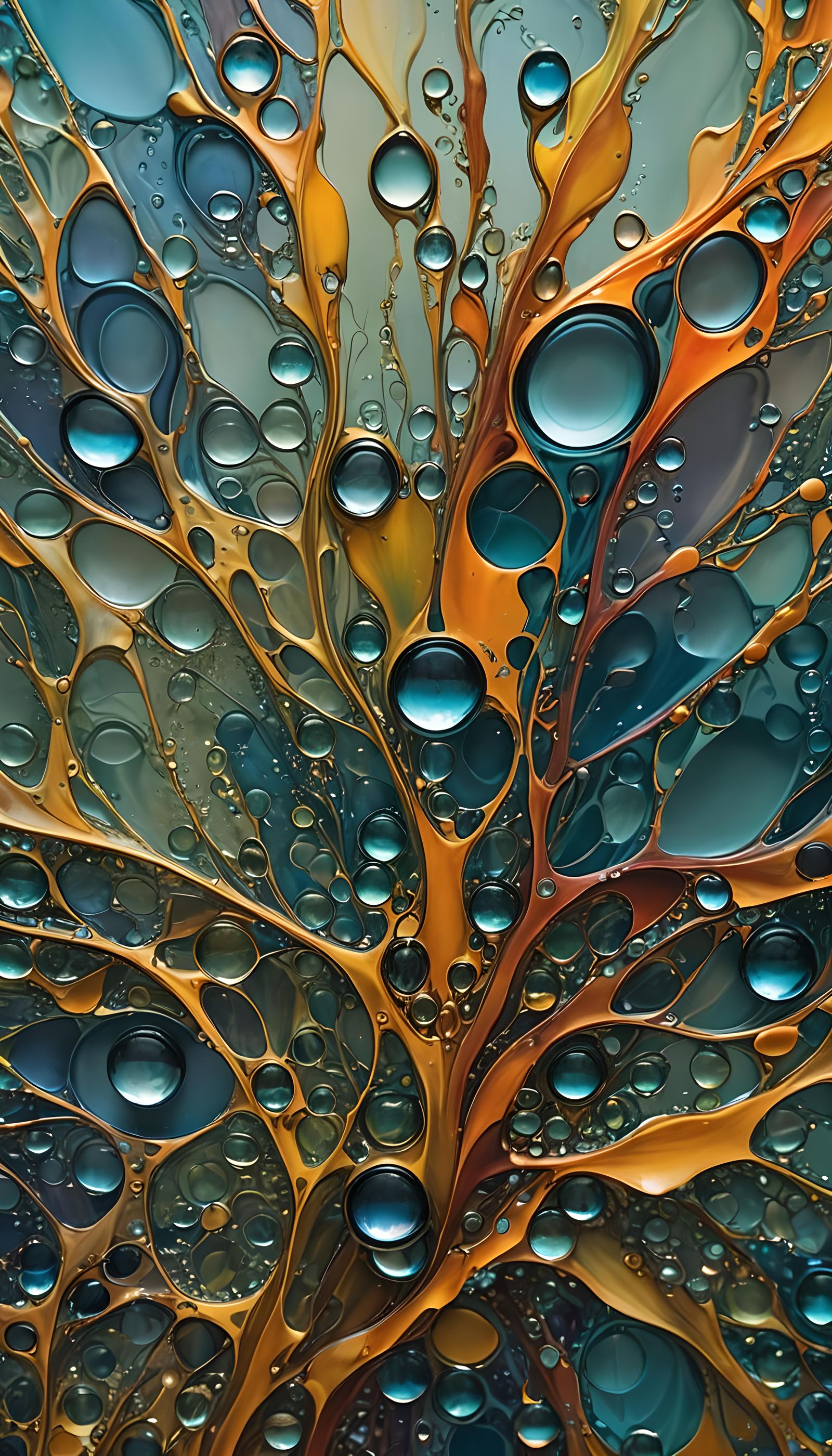 Abstract water art - AI Generated Artwork - NightCafe Creator