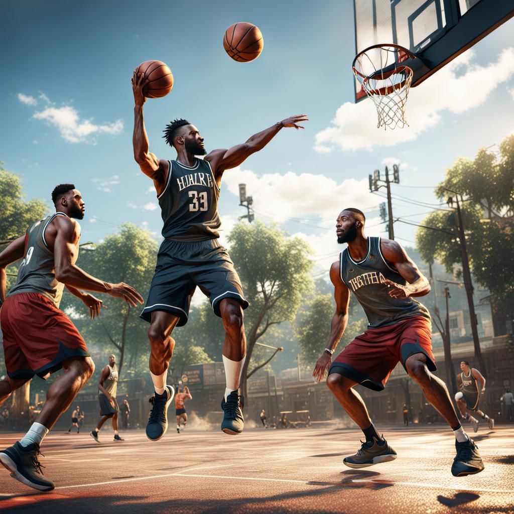 pick up ball life - AI Generated Artwork - NightCafe Creator