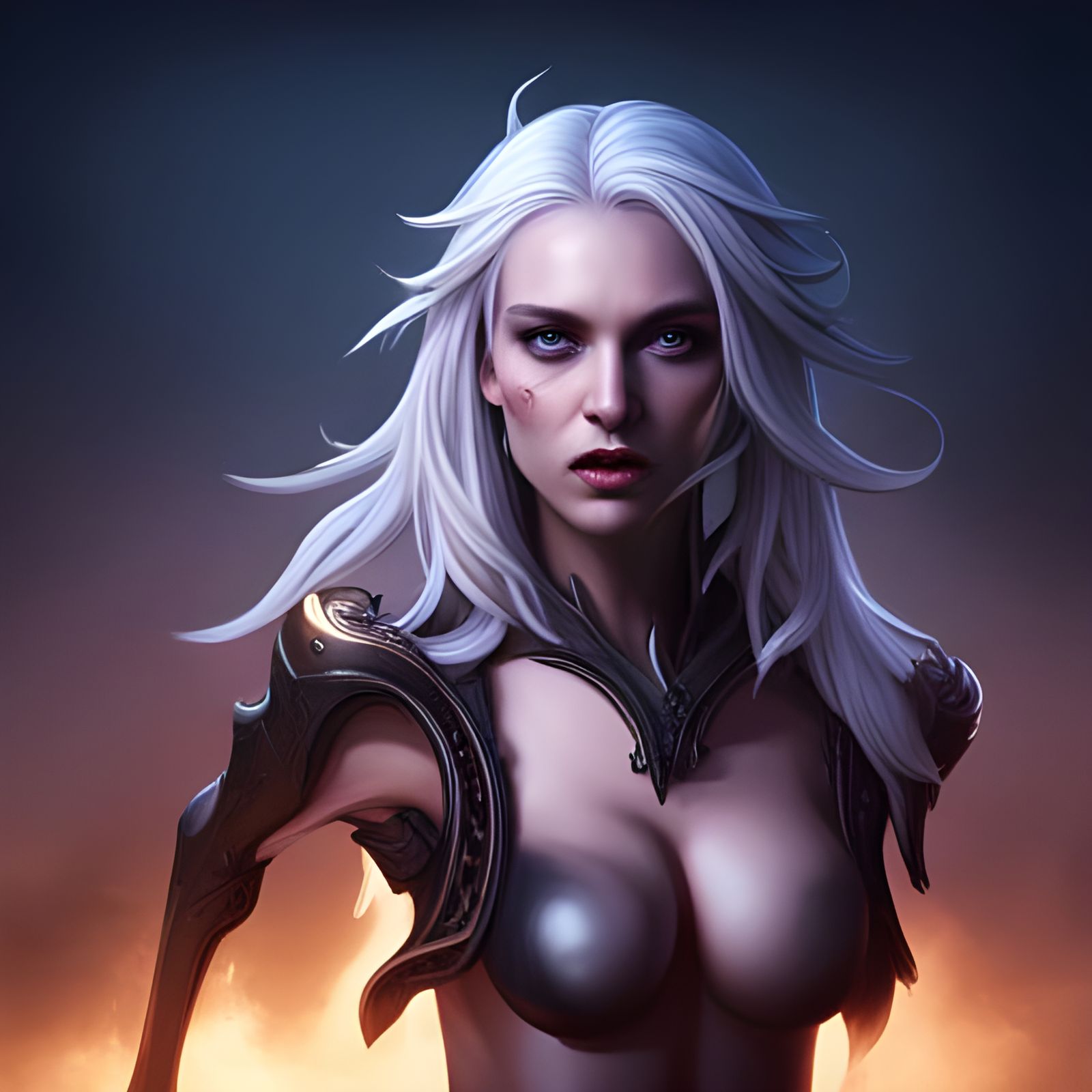 The goddess of shadows - AI Generated Artwork - NightCafe Creator