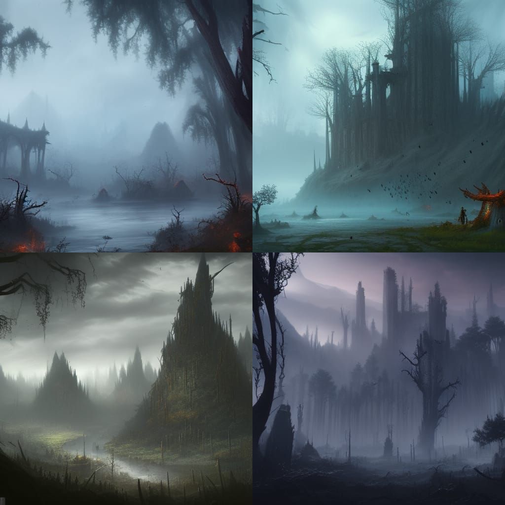 Psychedelic fantasy 3D Game Cinematic Feel, Epic 3D Videogame Graphics ...