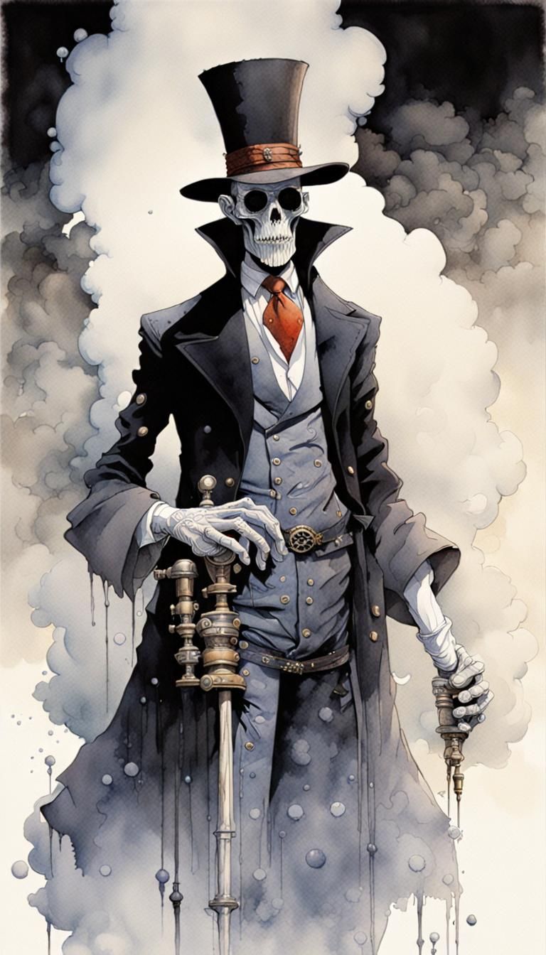 Baron Samedi - AI Generated Artwork - NightCafe Creator