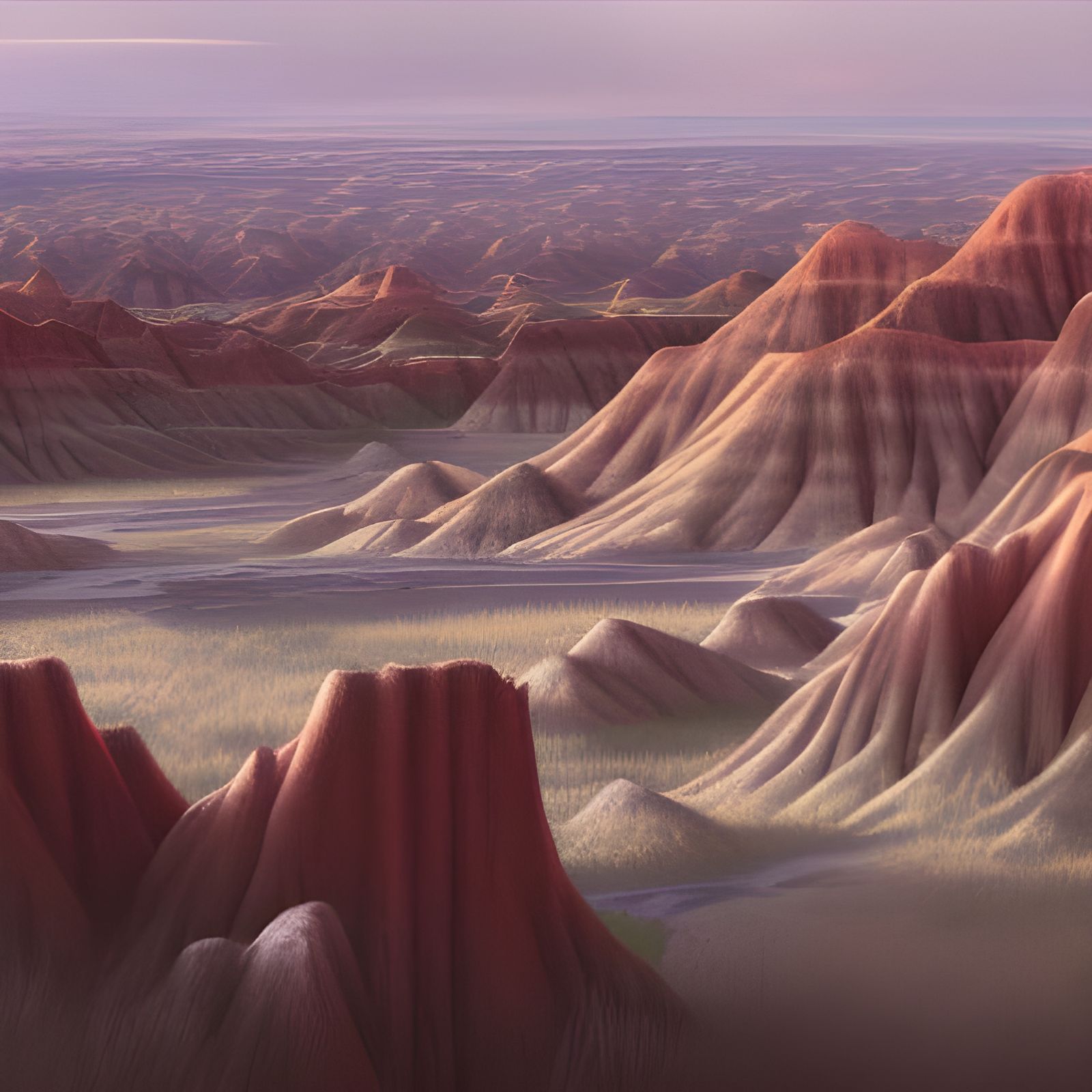 Badlands - AI Generated Artwork - NightCafe Creator