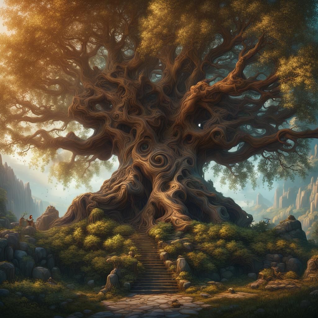 Tree of life - AI Generated Artwork - NightCafe Creator