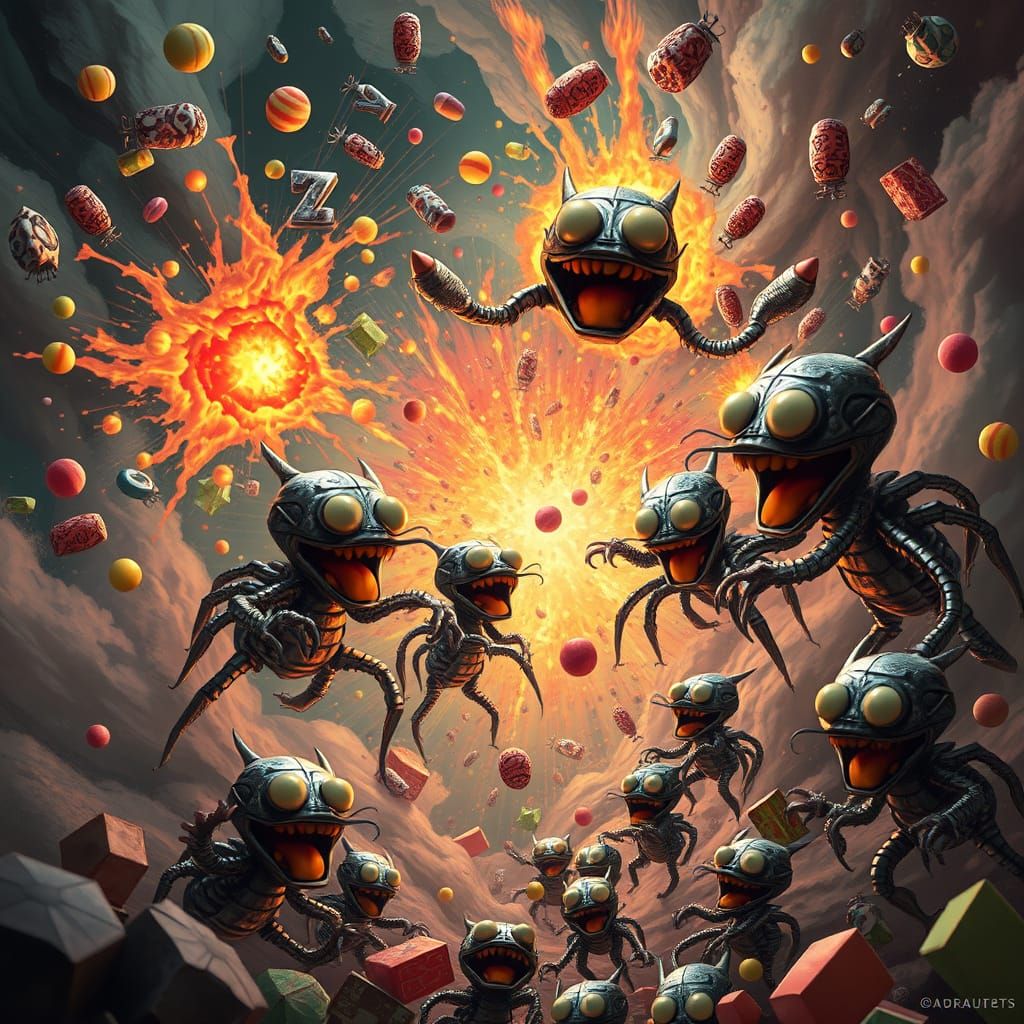 explosive math trinkets vs the gummi reapers monster mayhem with ...