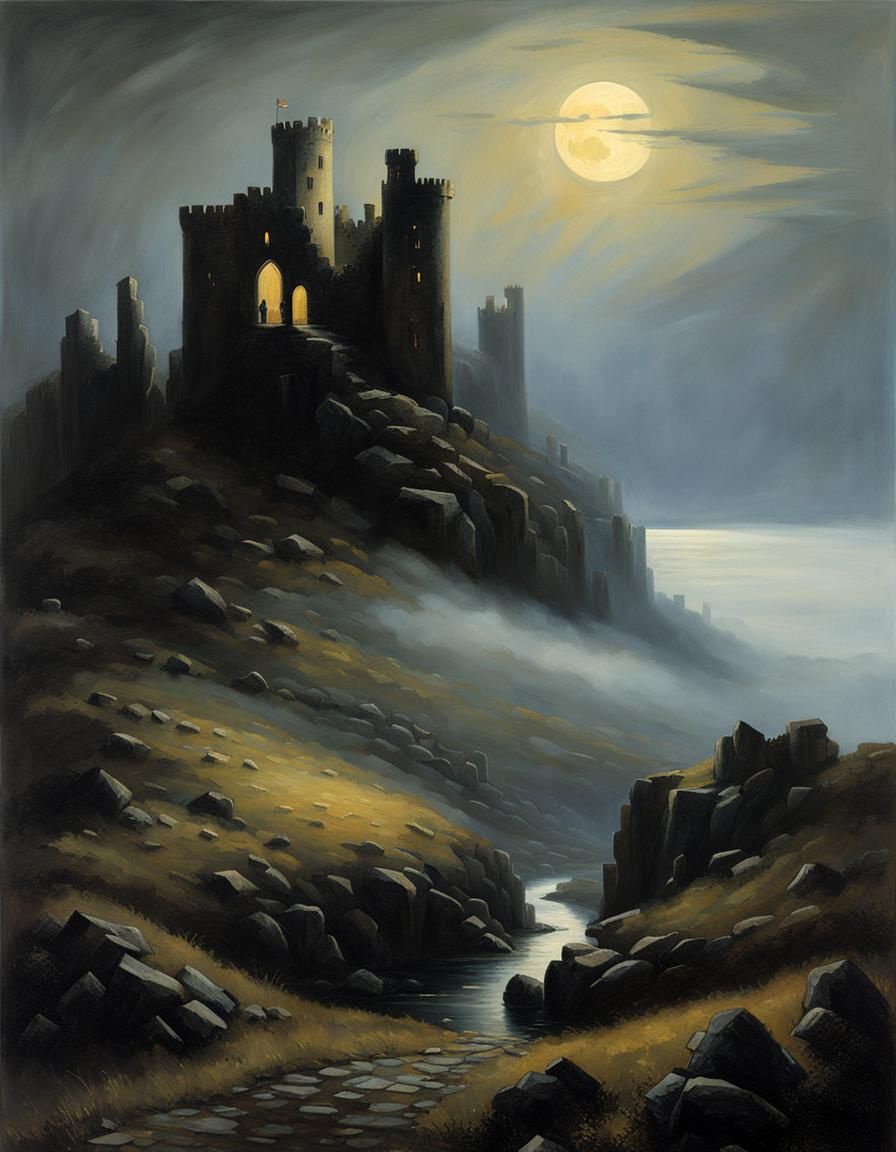 An eerie place - AI Generated Artwork - NightCafe Creator