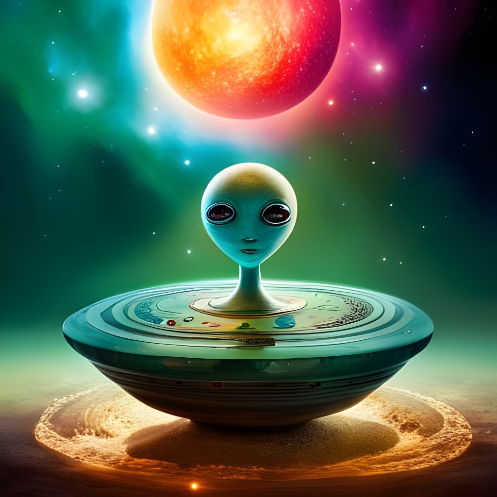 UFO 13 - AI Generated Artwork - NightCafe Creator