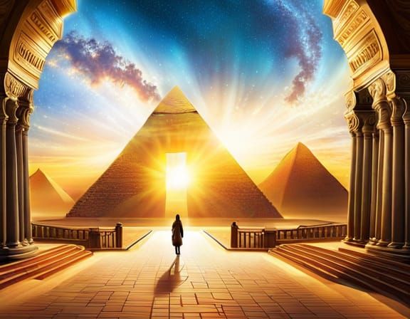 Ancient Egyptian StarGate Insanely HyperRealistic Insanely ...