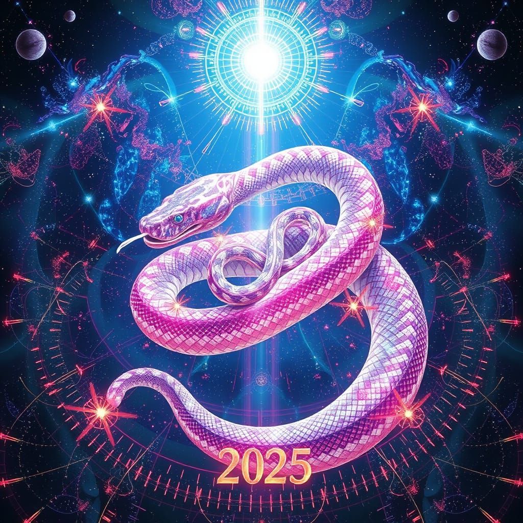 year of the snake 2025 - Cosmic Snake Rising in 2025