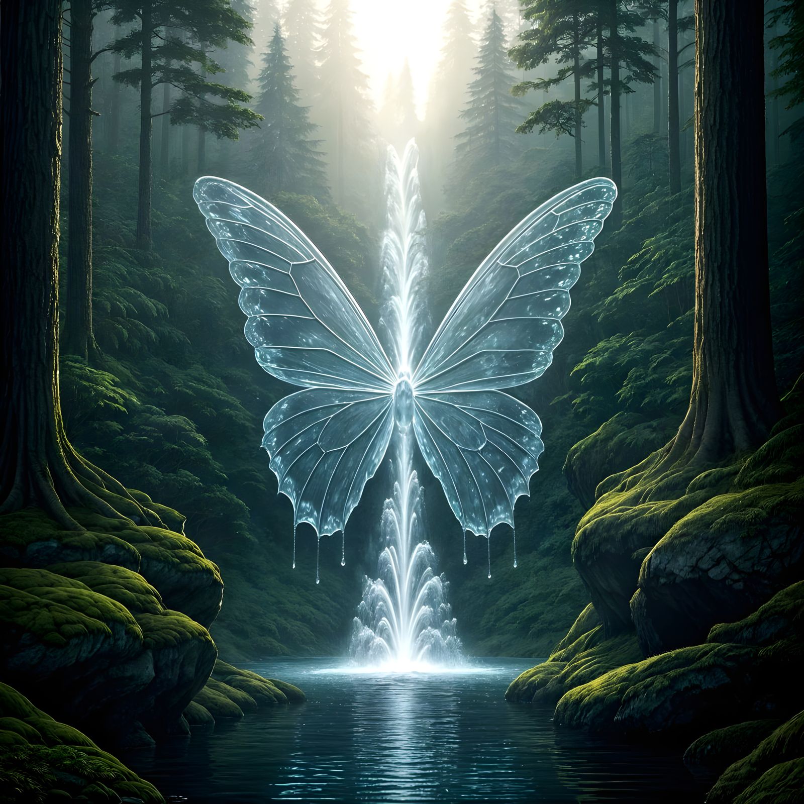 Butterfly Fountain - Butterfly Fountain