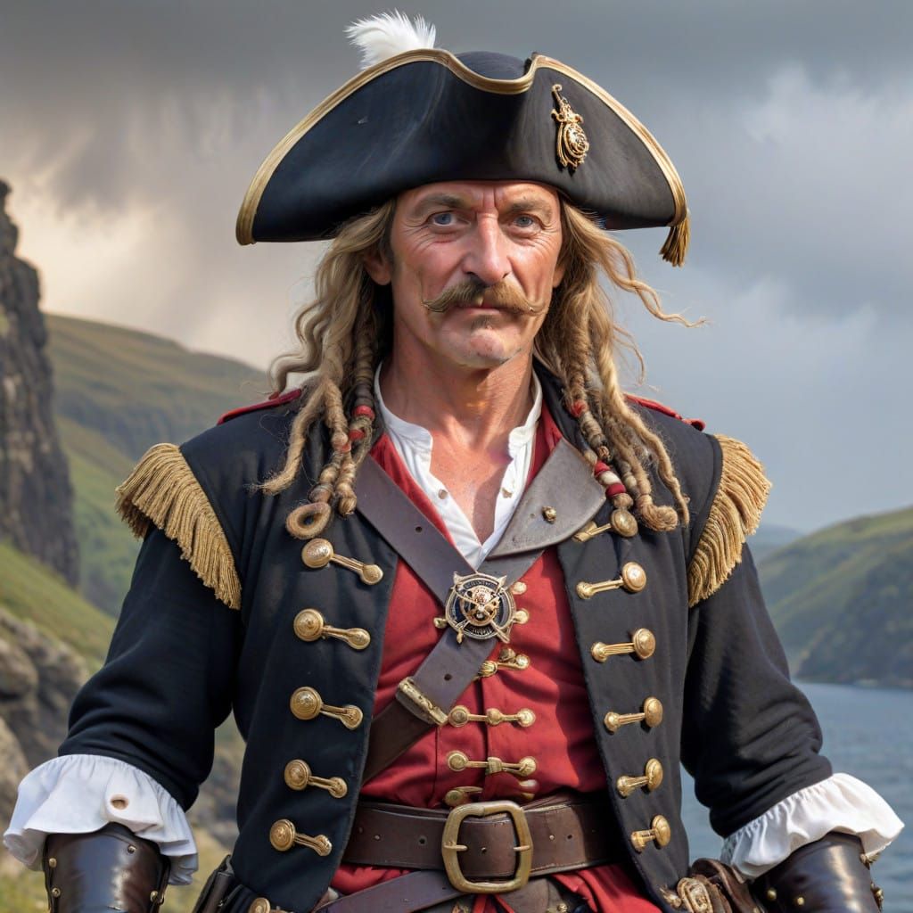 Captain Ronald Clutterbug the Yorkshire Pirate, scourge of the Spanish ...