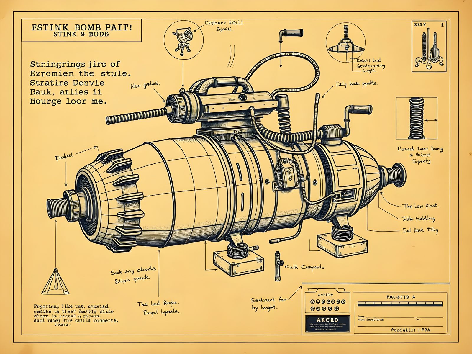 blueprint of the ultimate stink bomb