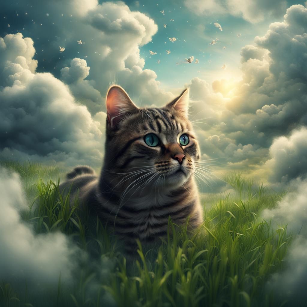 hazel the cat - AI Generated Artwork - NightCafe Creator