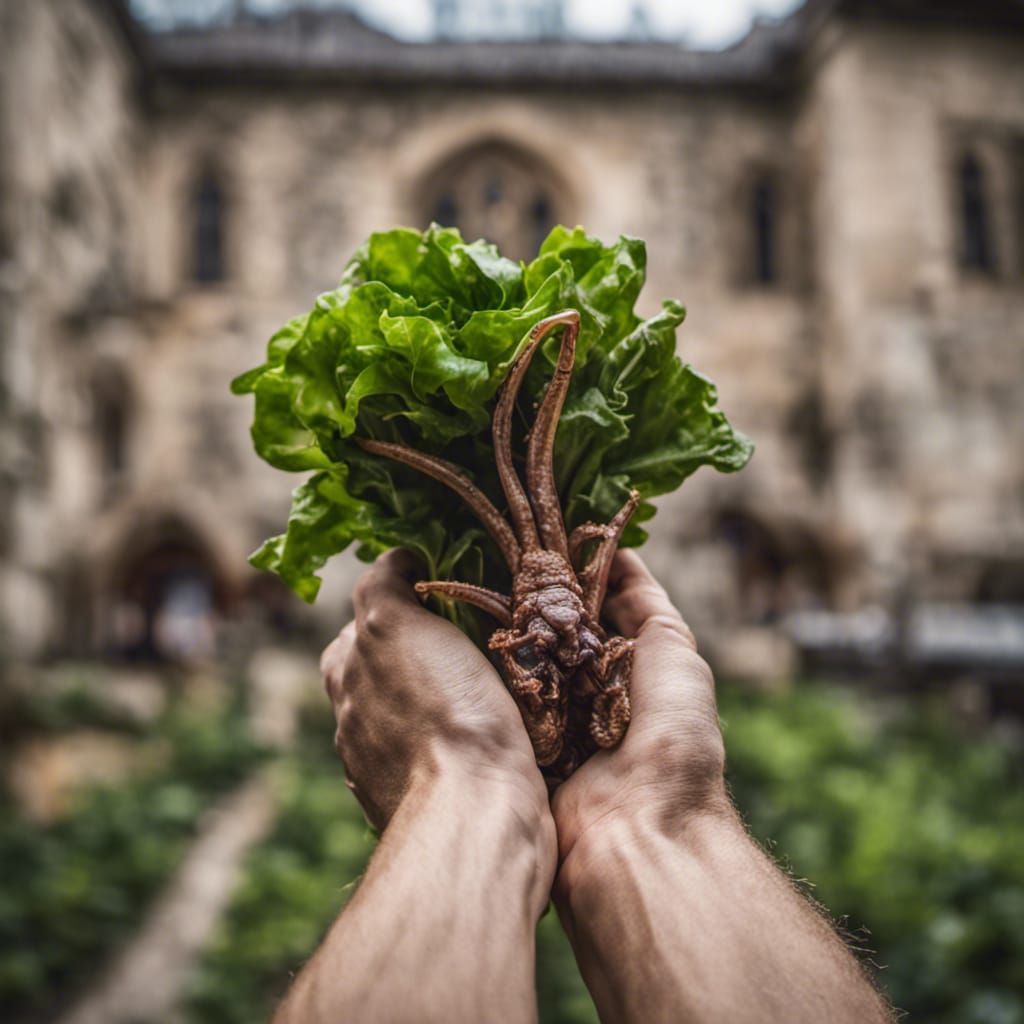 Mandragora Salad - AI Generated Artwork - NightCafe Creator