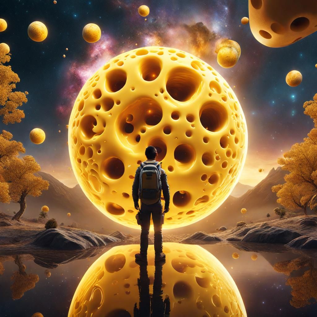 Cheese World - AI Generated Artwork - NightCafe Creator