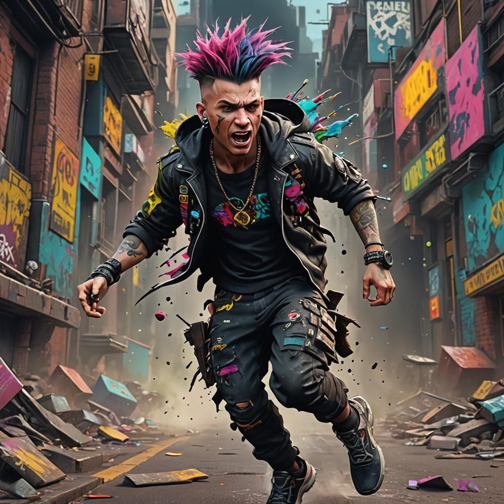 Cyberpunk 007 - AI Generated Artwork - NightCafe Creator