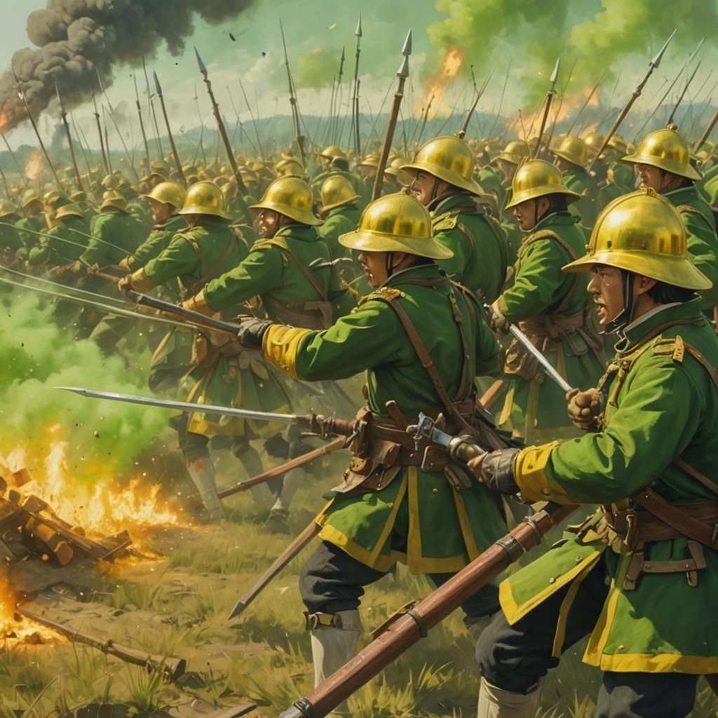 Fantasy Pikemen - Epic Pikemen Battle in 3D Anime Style