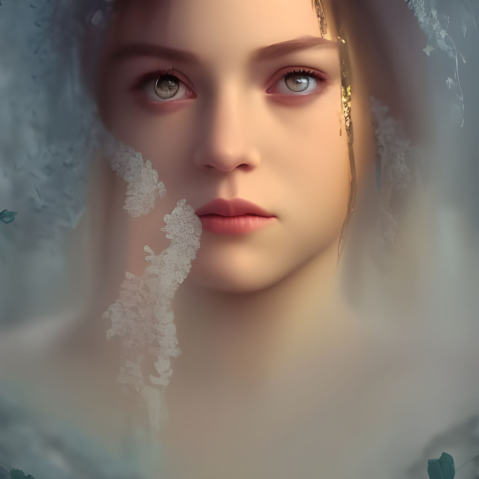 crying beautiful princess - AI Generated Artwork - NightCafe Creator