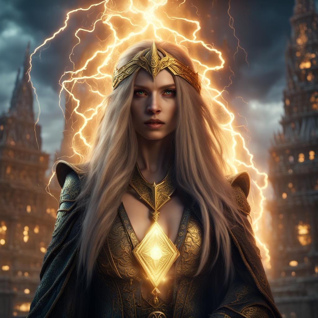 Lady wizard - AI Generated Artwork - NightCafe Creator