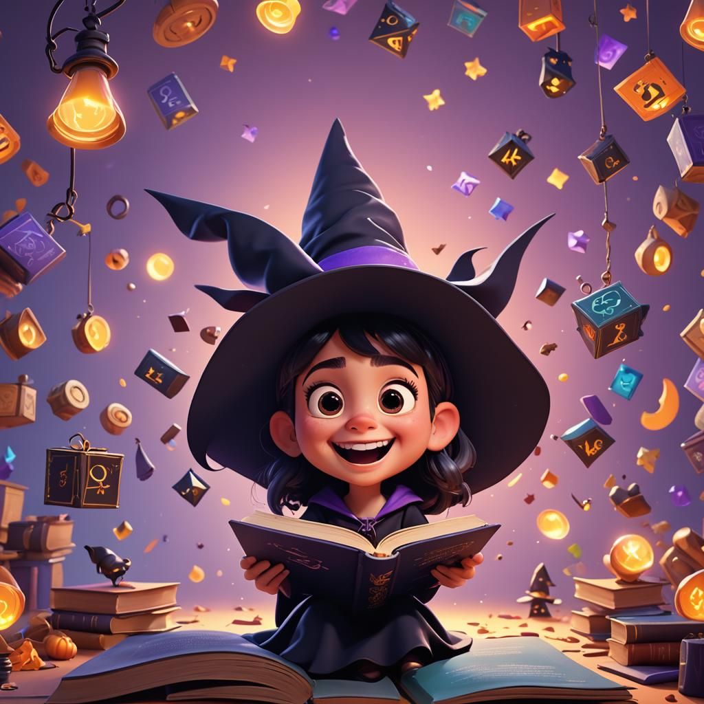 lil witch - AI Generated Artwork - NightCafe Creator