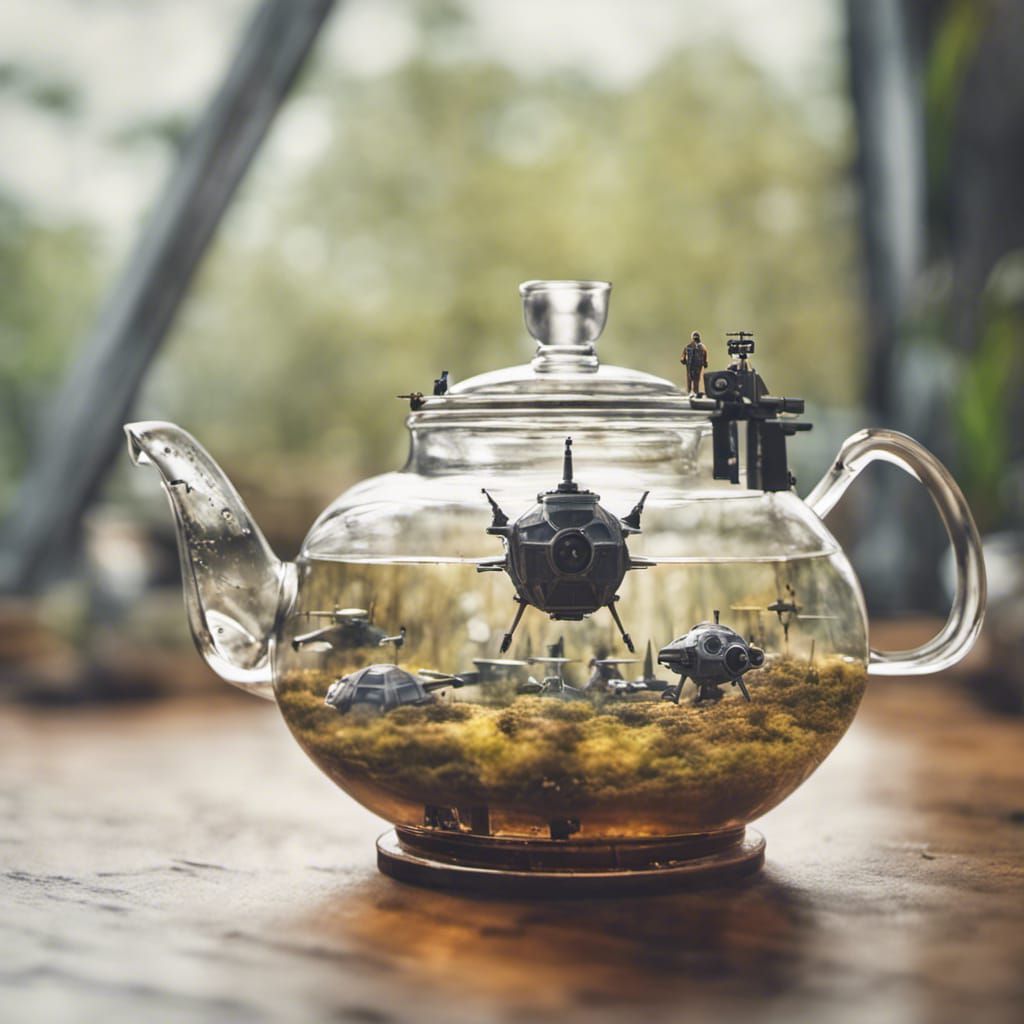 Naboo Teapot - AI Generated Artwork - NightCafe Creator