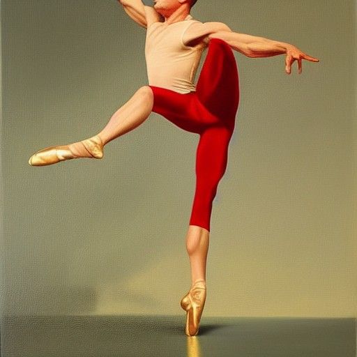 Good and weird ballet dancer - AI Generated Artwork - NightCafe Creator