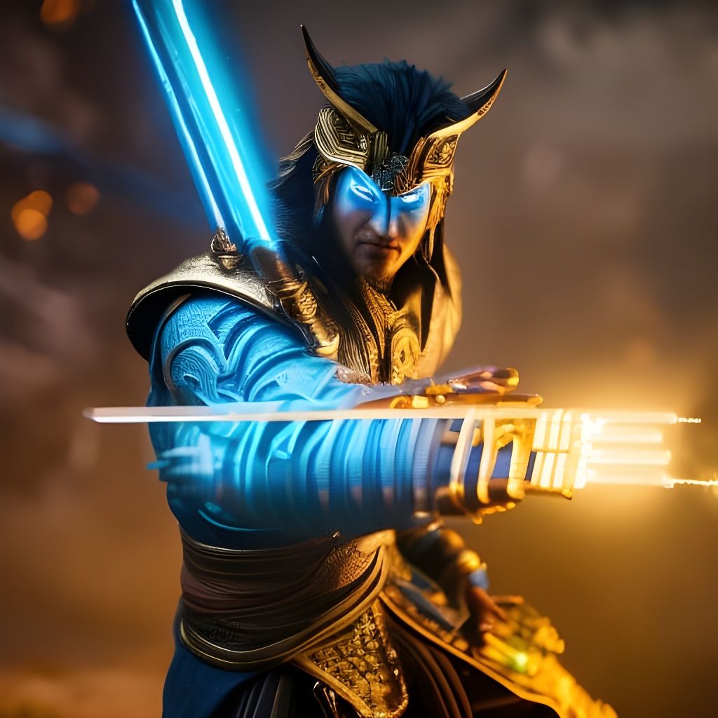 Nightwolf from Mortal Kombat - AI Generated Artwork - NightCafe Creator