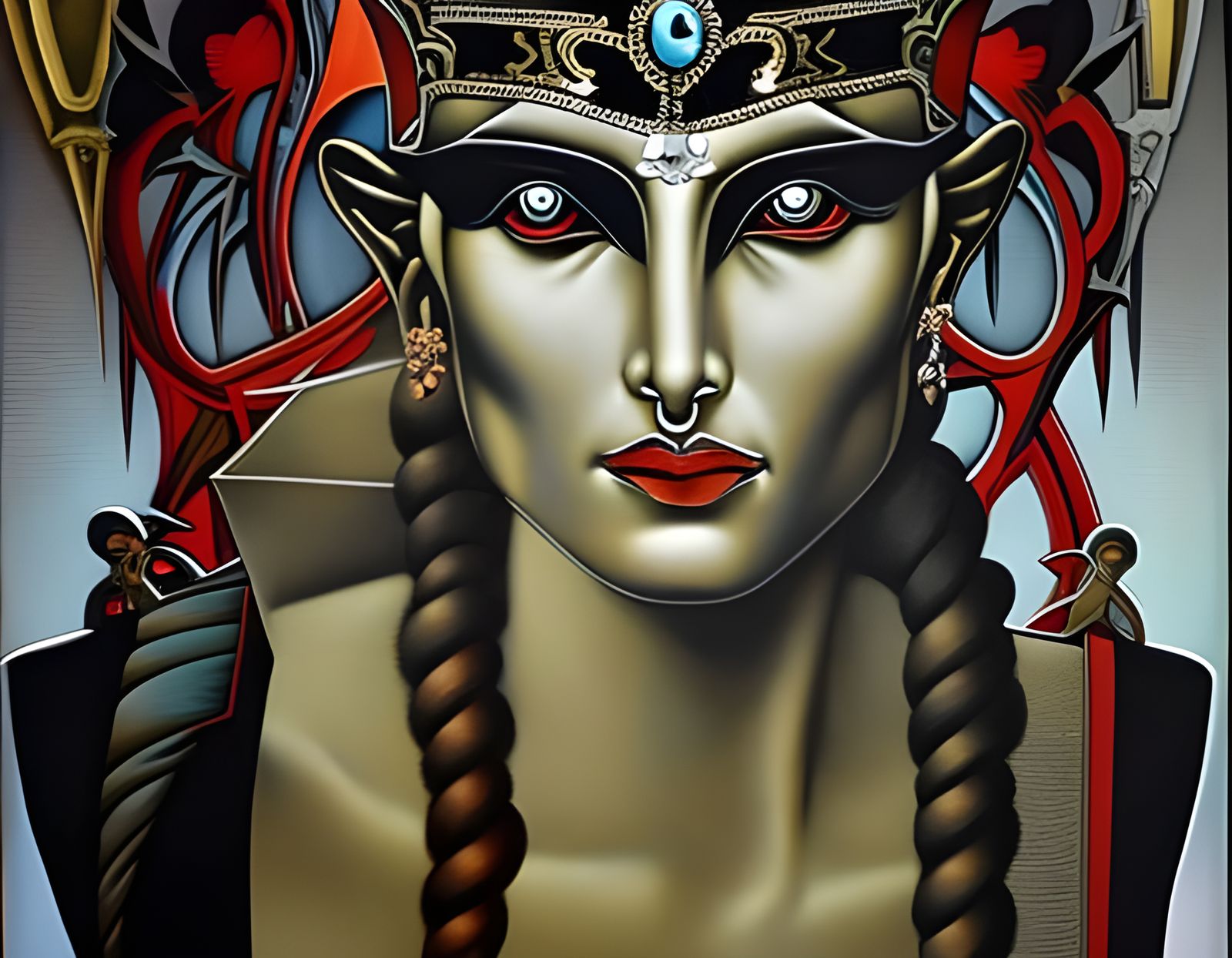 Soulless woman - AI Generated Artwork - NightCafe Creator