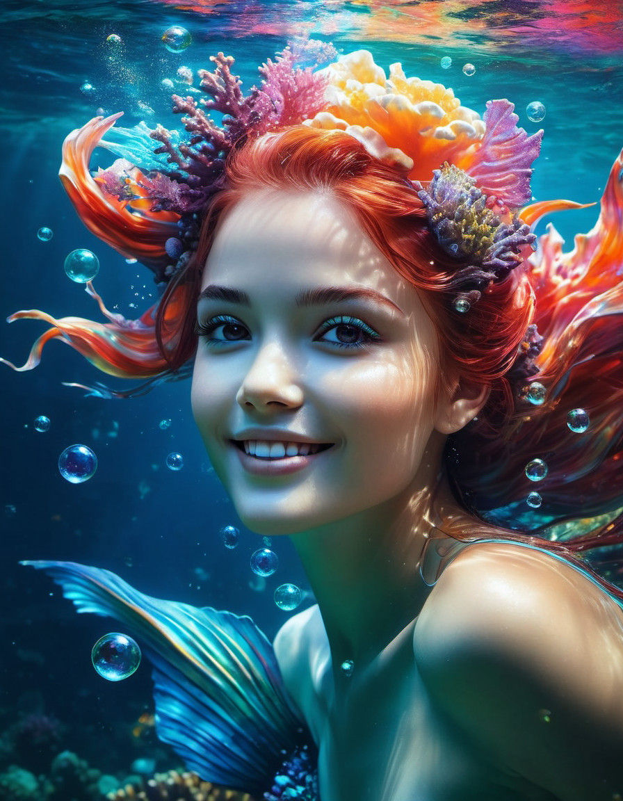 Mermaid photo shoot - Mermaid photo shoot