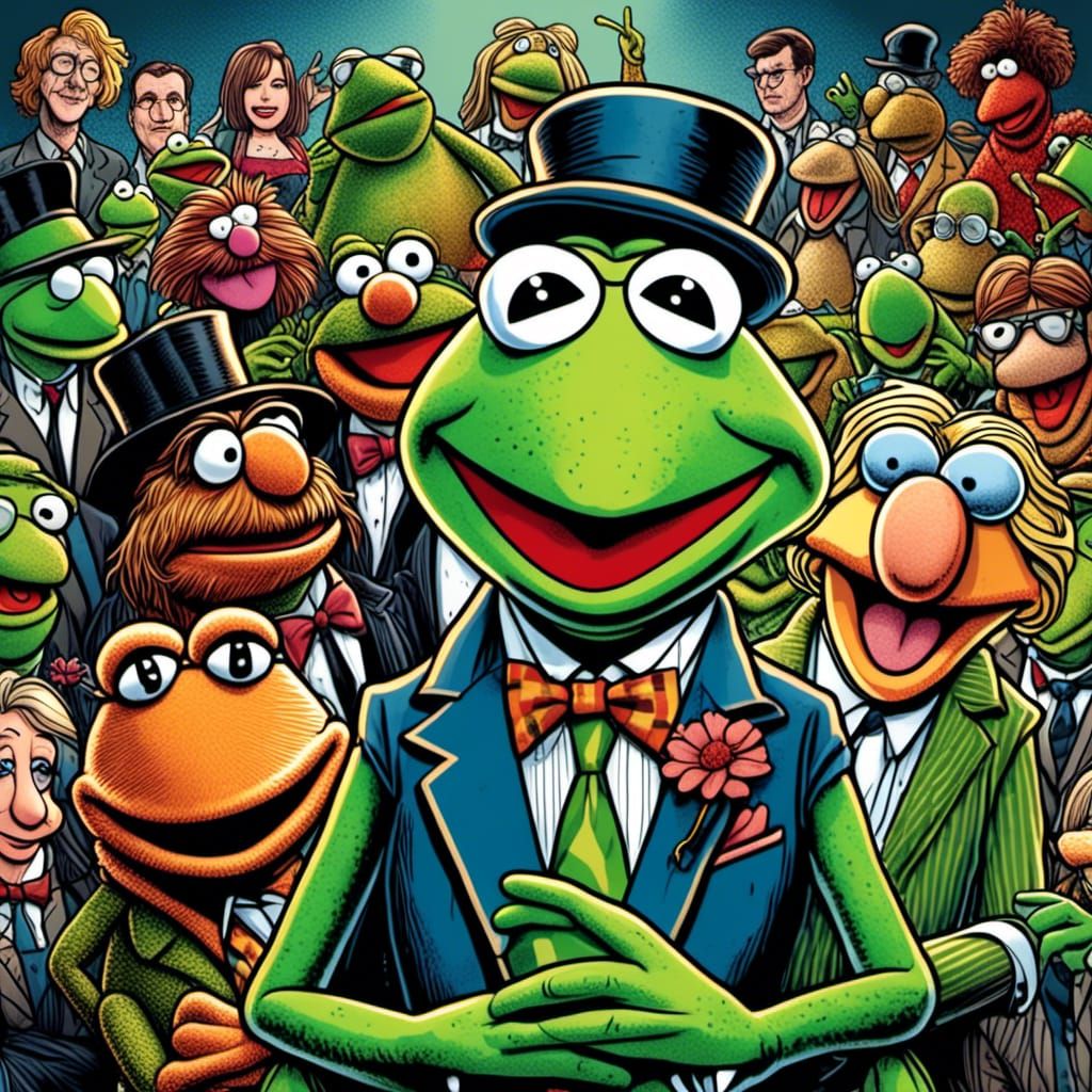 Muppet Mafia - AI Generated Artwork - NightCafe Creator