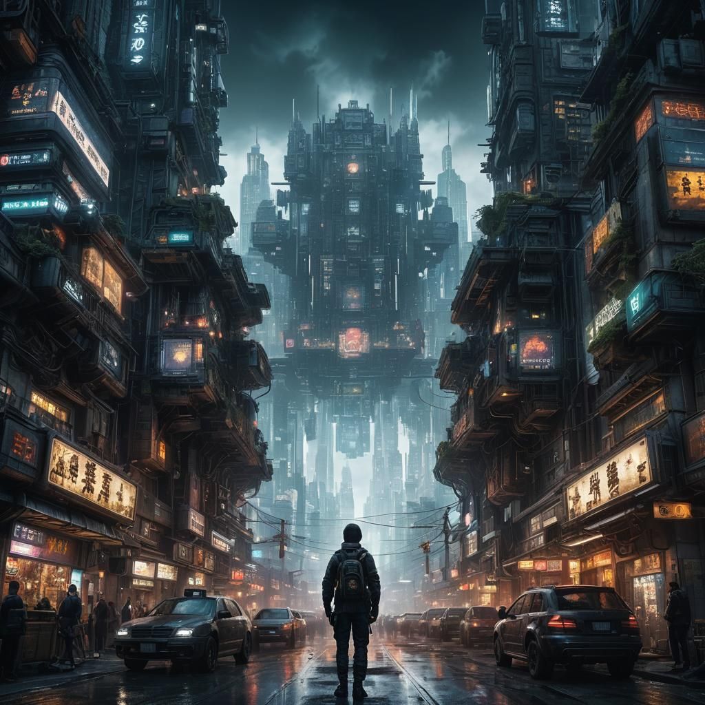 Cyberpunk - AI Generated Artwork - NightCafe Creator