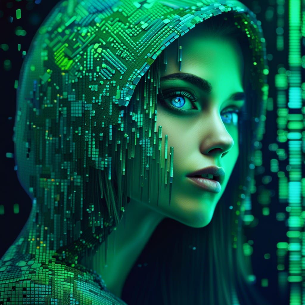 Matrix - AI Generated Artwork - NightCafe Creator