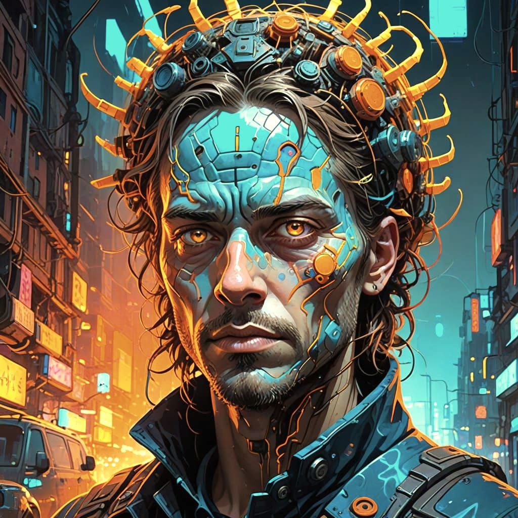 Strangest Shapes - Vibrant Hyperrealistic Portraits of Intri...