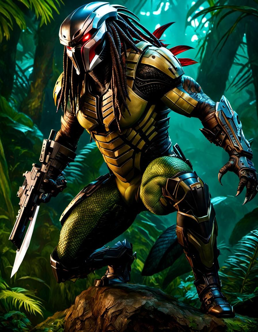 The Predator - AI Generated Artwork - NightCafe Creator