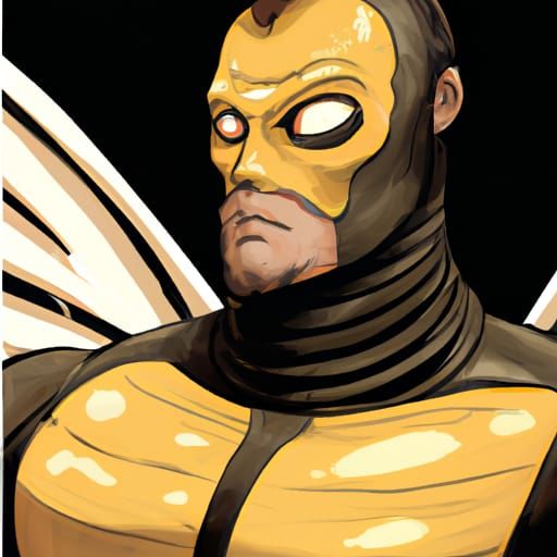 Human bee - AI Generated Artwork - NightCafe Creator