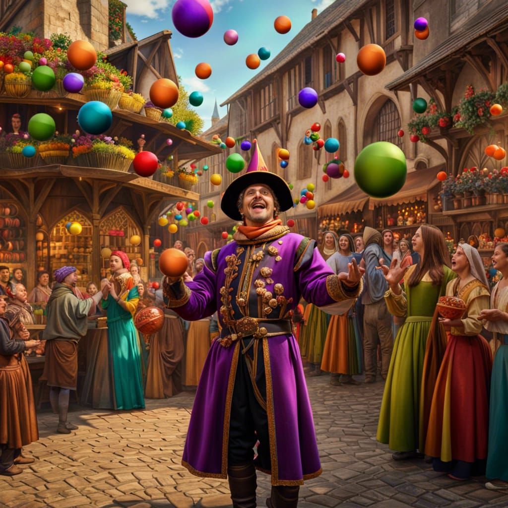 First known use of lighter than air balloons - AI Generated Artwork ...