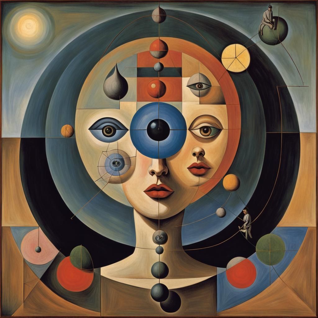 Functioning of thought #10 - AI Generated Artwork - NightCafe Creator