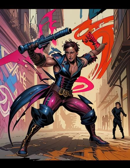 Channing Tatum Gambit Mark Brooks and Dan Mumford, comic book art ...