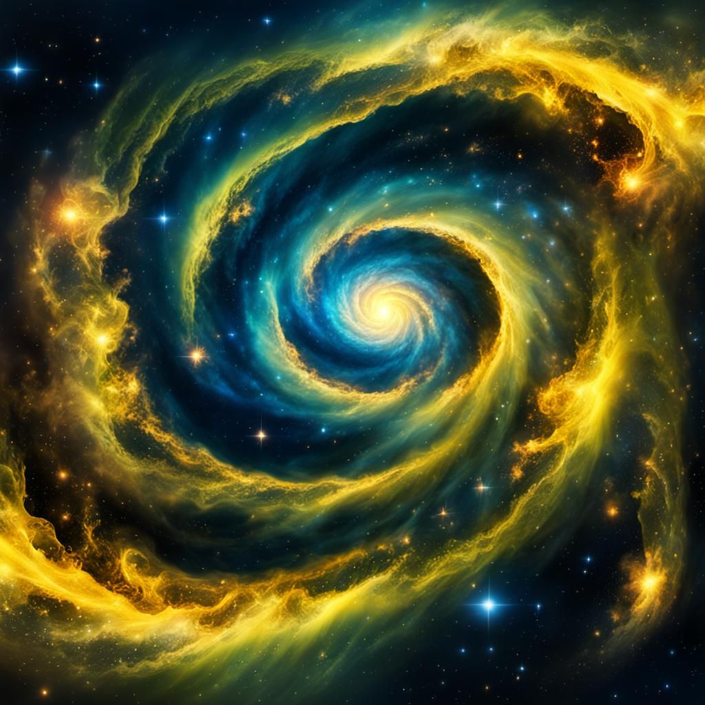 Galaxy - AI Generated Artwork - NightCafe Creator