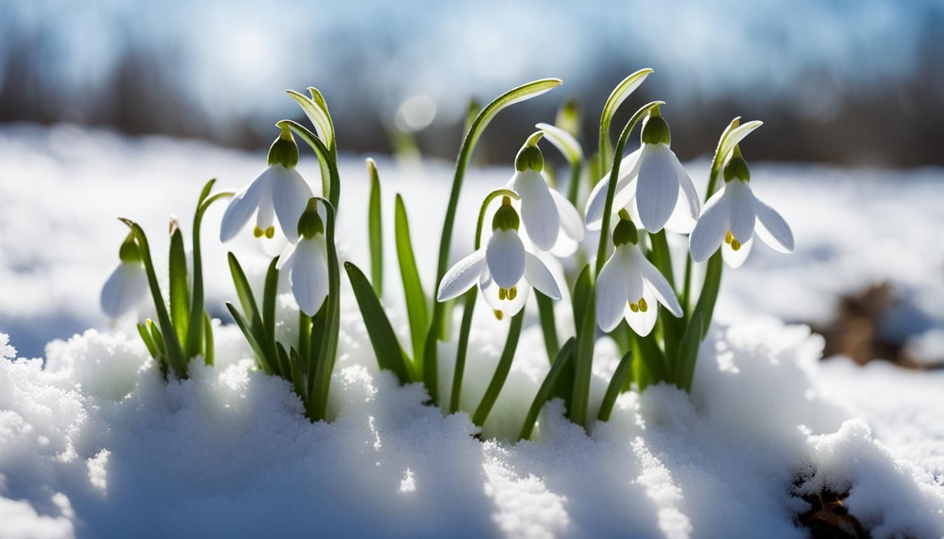 spring is about to come - AI Generated Artwork - NightCafe Creator