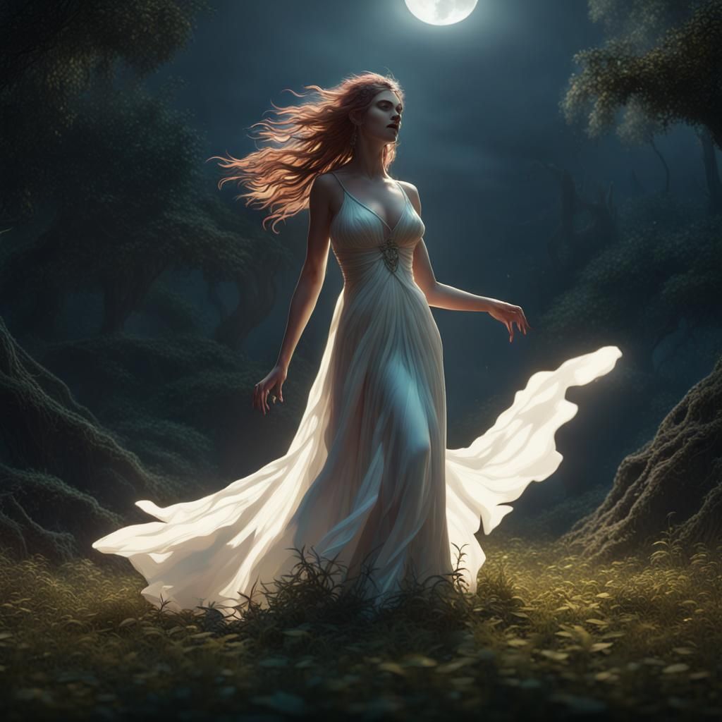 Moonlight Dance - AI Generated Artwork - NightCafe Creator