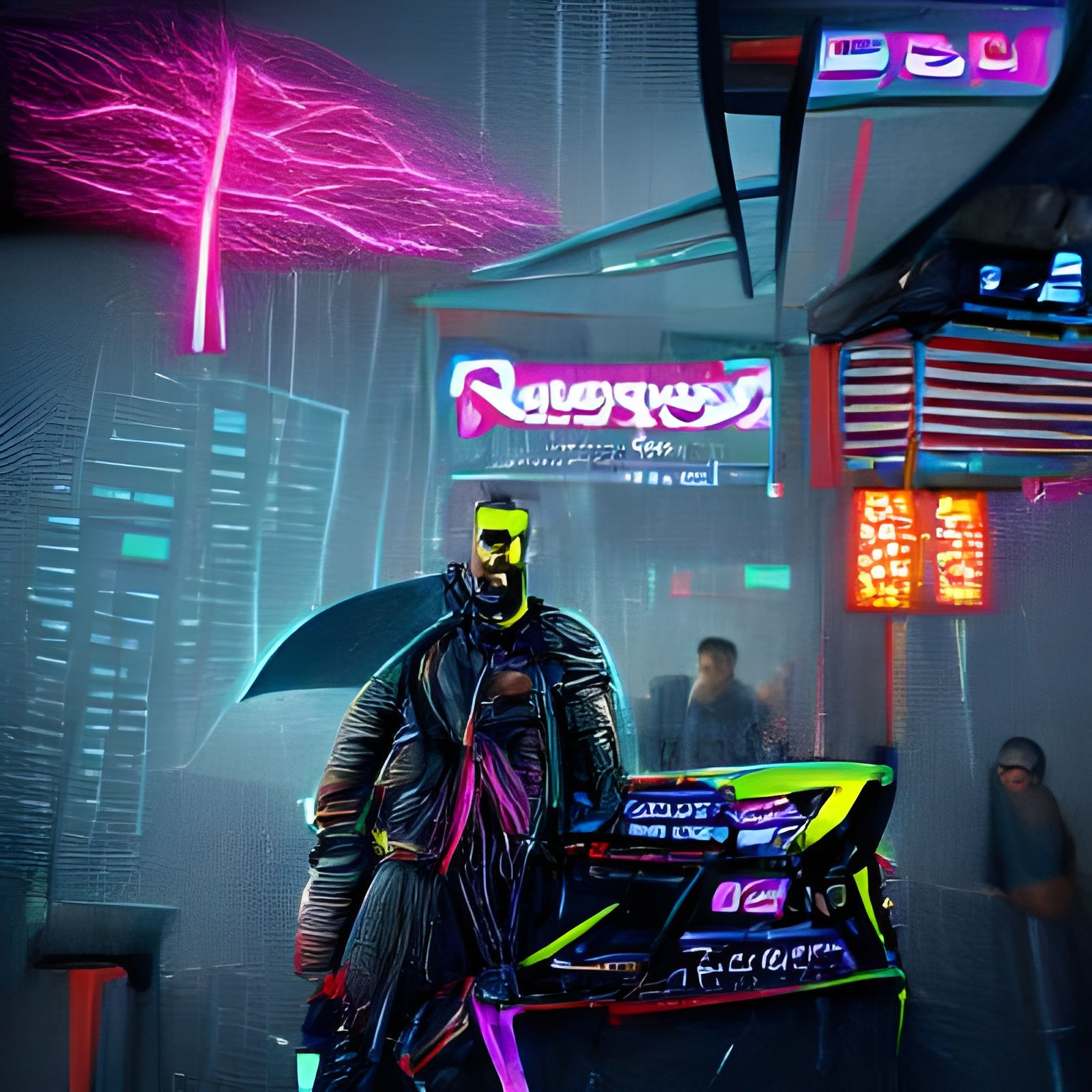 cyberpunk - AI Generated Artwork - NightCafe Creator