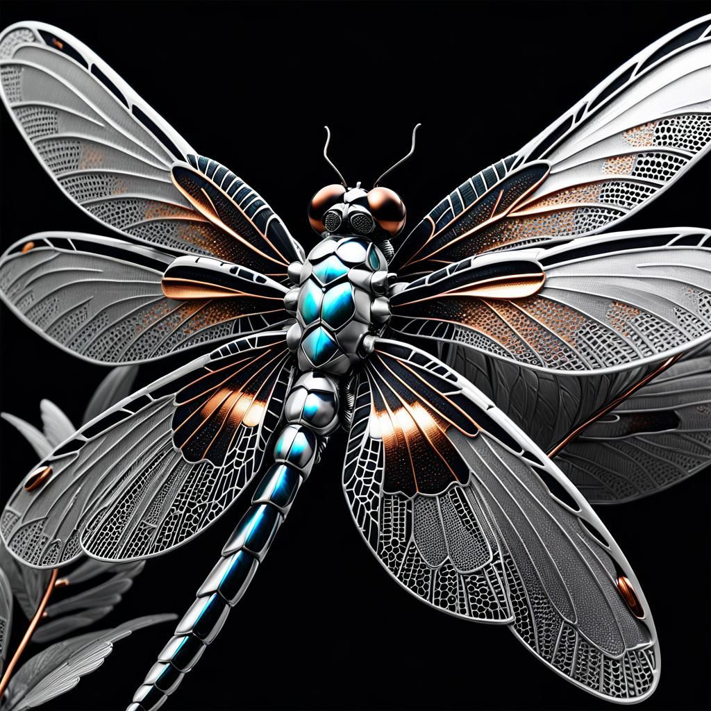 Dragonfly - AI Generated Artwork - NightCafe Creator