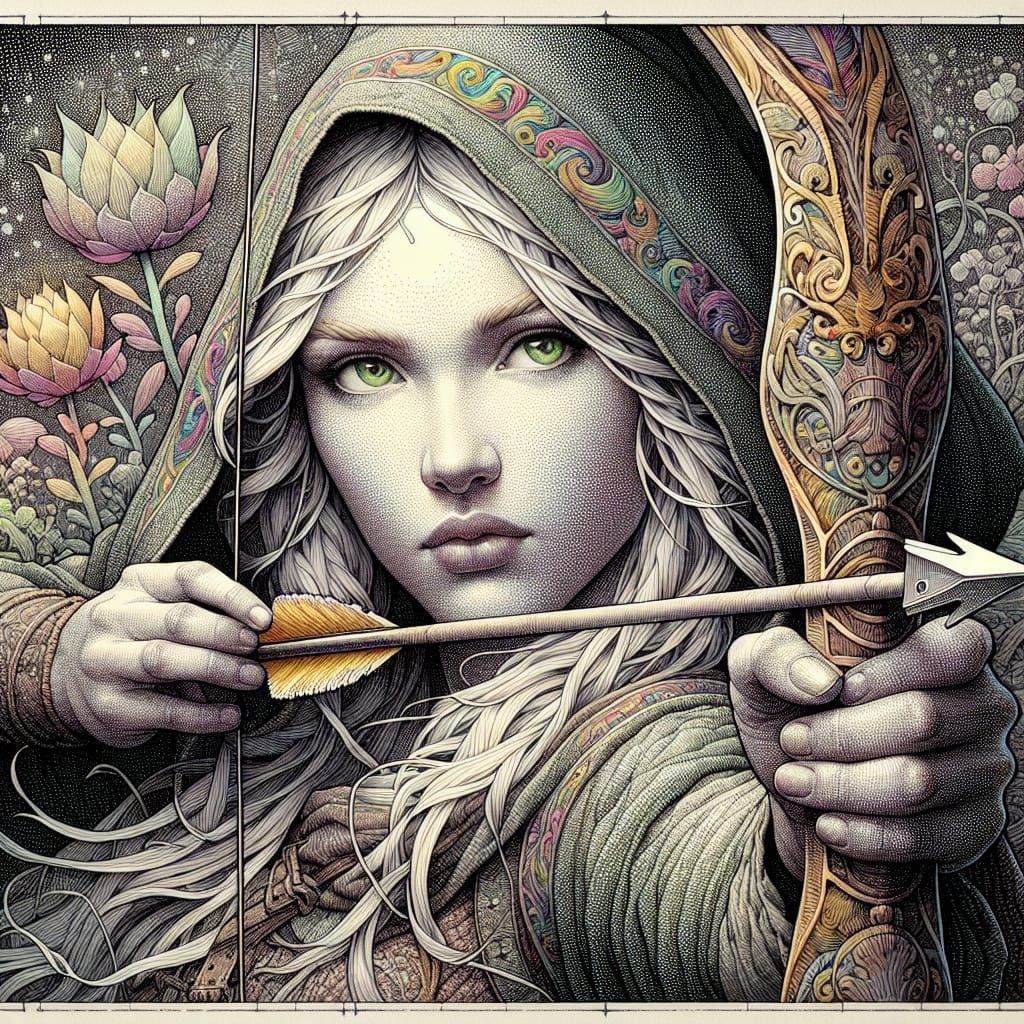 The Forest Archer - AI Generated Artwork - NightCafe Creator