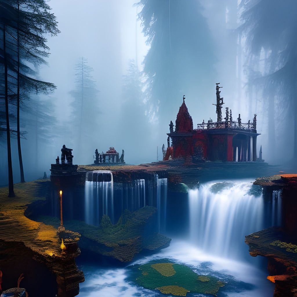 Ritual site - AI Generated Artwork - NightCafe Creator