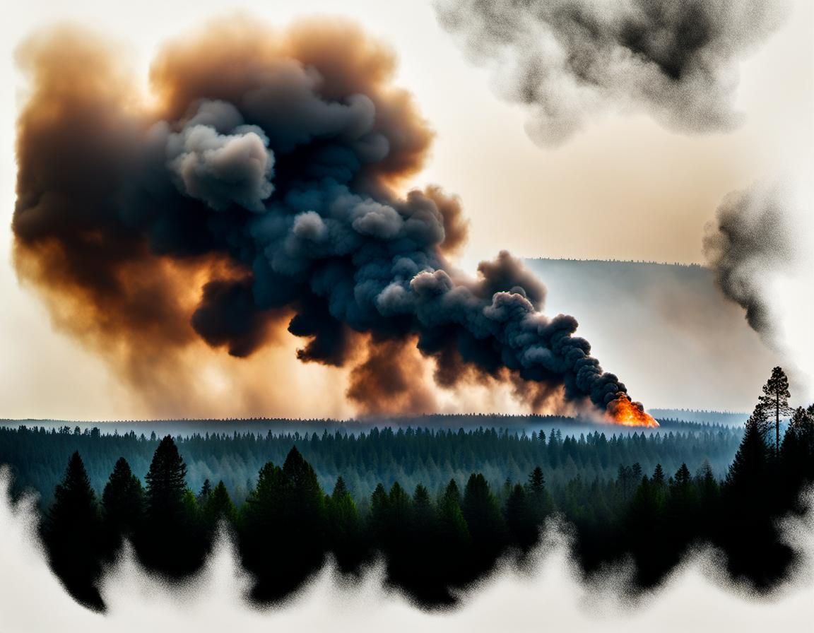 Wildfire Interlude - AI Generated Artwork - NightCafe Creator