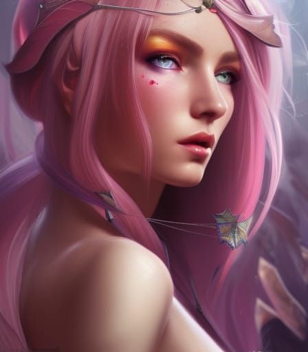 Beautiful Female Elf - AI Generated Artwork - NightCafe Creator