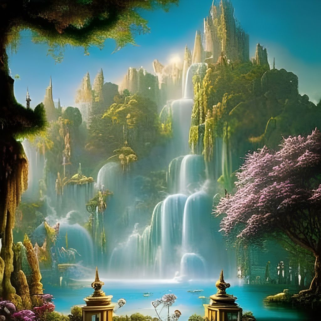 Fantasy Scene - AI Generated Artwork - NightCafe Creator